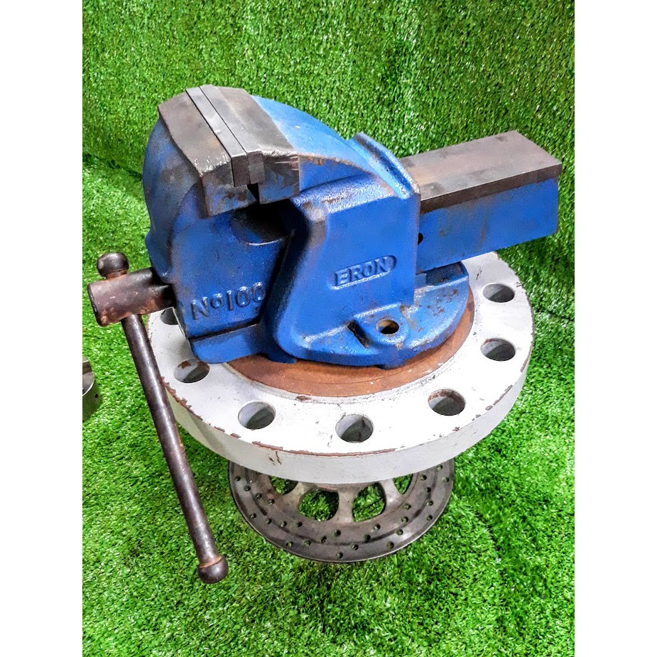 Ê tô vise - nội địa Nhật - Made in Japan - ERON No.100 ngàm 100mm (4in ...