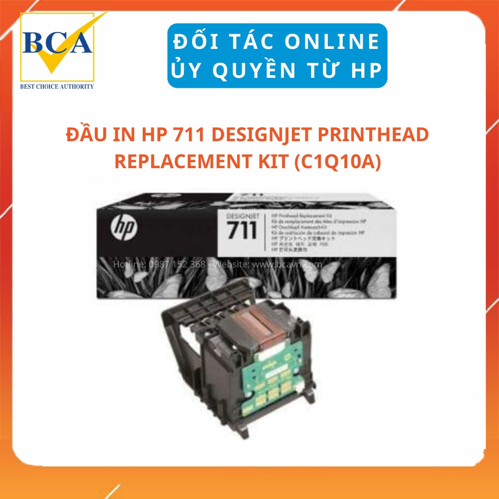 Đầu In HP 711 DesignJet Printhead Replacement Kit (C1Q10A) | Shopee ...