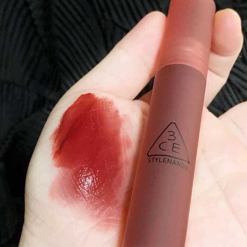 Son 3CE Blur Water Tint mã màu đỏ nâu gạch (sepia) | Shopee Việt Nam
