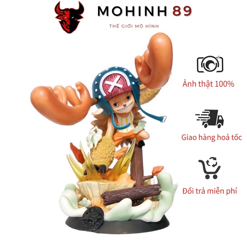 [Siêu rẻ] Mô hình Chopper trạng thái chiến đấu cao 22cm- 1,5kg - Figure ...