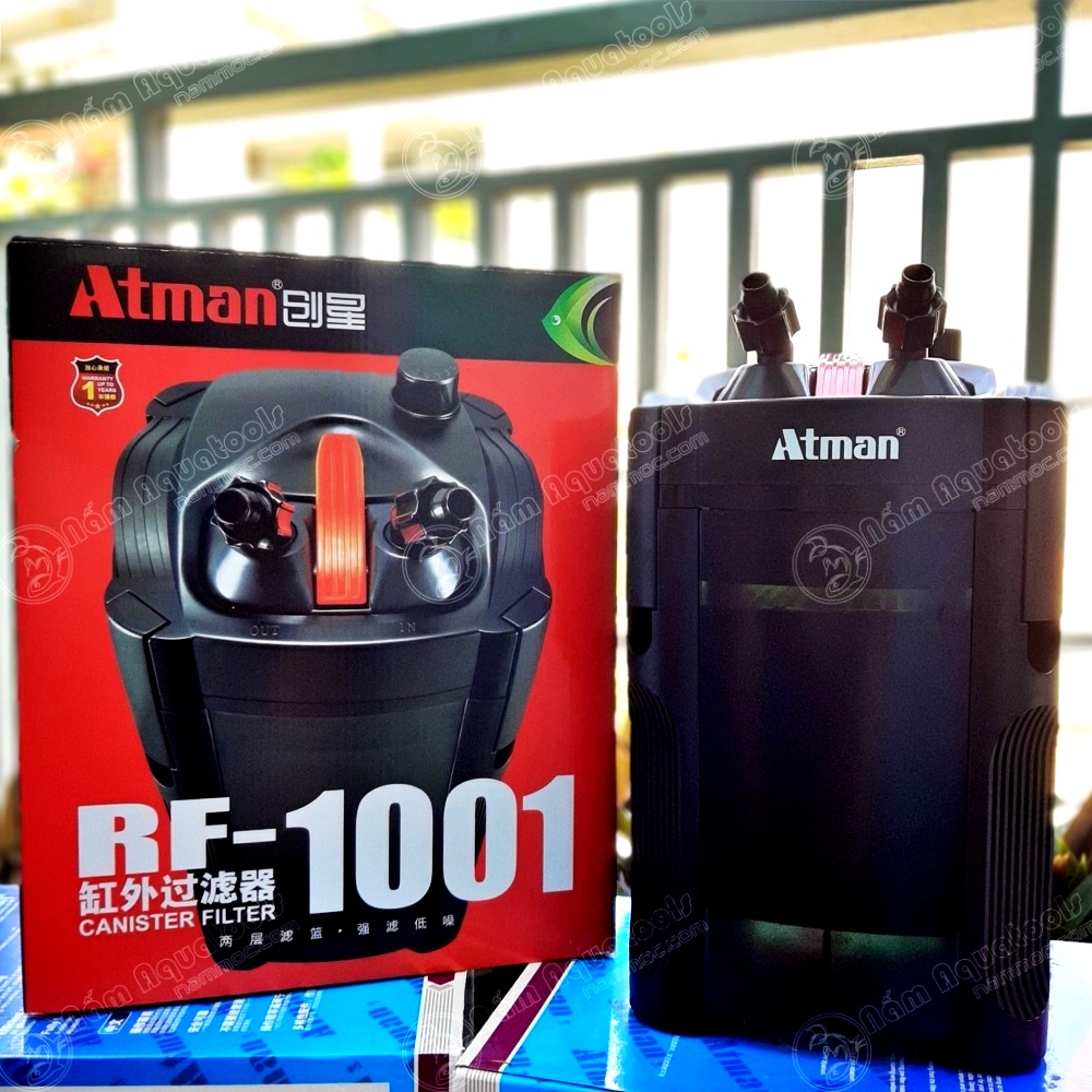 Lọc Thùng Atman RF 1001 [22W~1500Lh] - Lọc Thùng Ngoài Thế Hệ Mới Cho Bể Cá Cảnh, Thuỷ Sinh ...