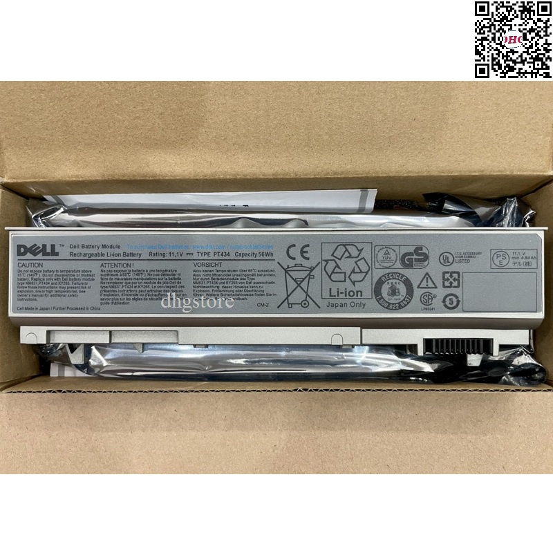 Pin laptop Dell Latitude E6400 E6410 E6500 E6510 | Shopee Việt Nam