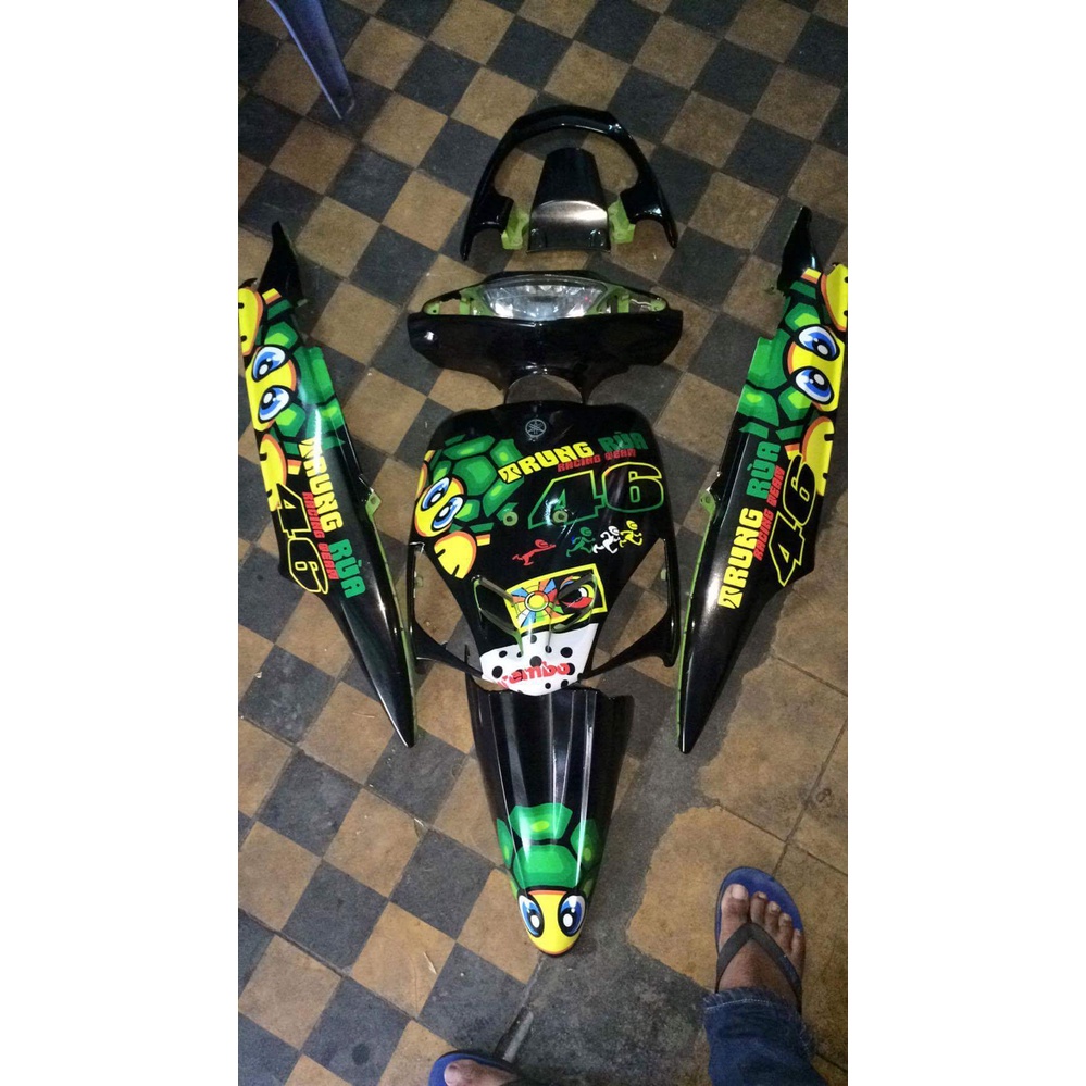 Tem Rời Yamaha Mio Đời - Rùa Xanh 46 | Shopee Việt Nam