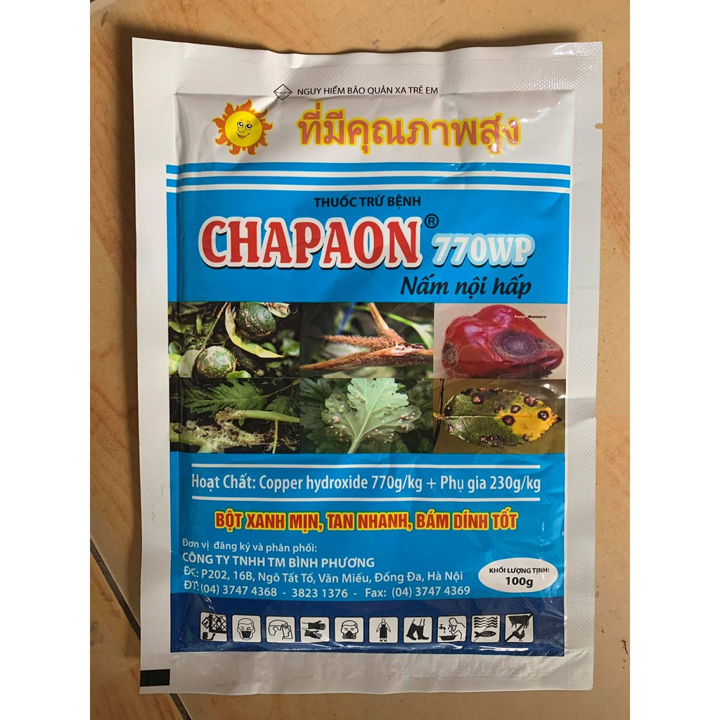 Thuốc trừ nấm bệnh trên cây trồng gốc Đồng Chapaon 770wp | Shopee Việt Nam
