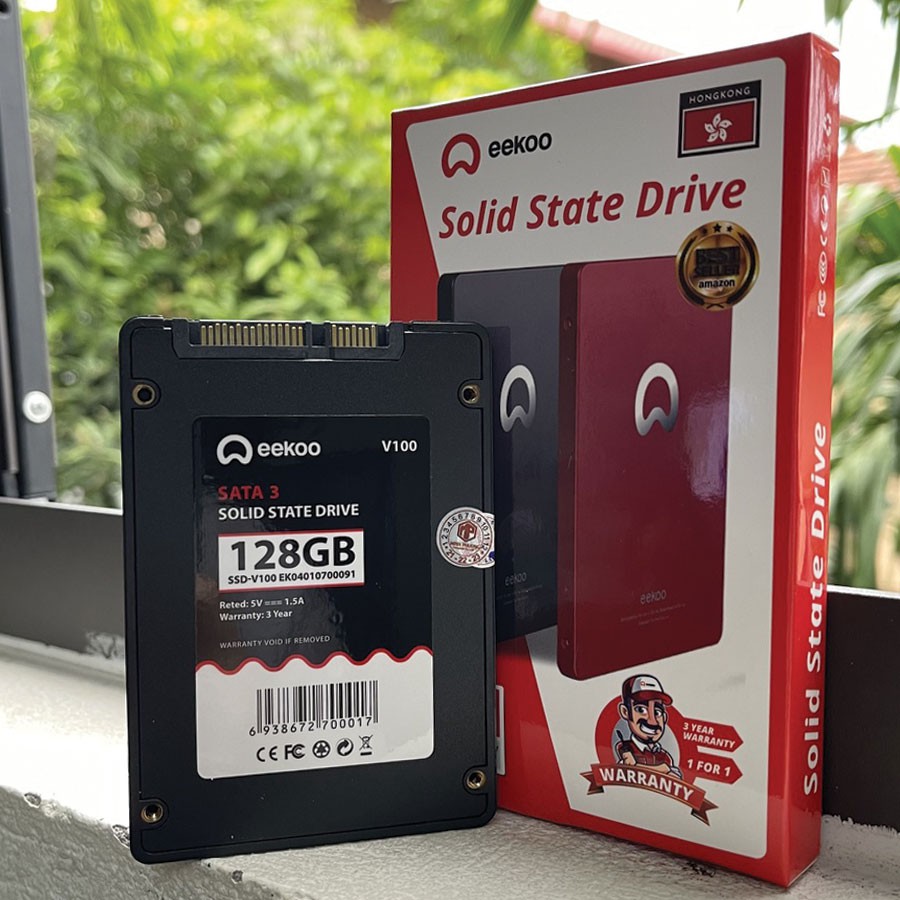 Ổ Cứng SSD 128G EEKOO - 2.5 inch - SATA3 6GB/S- Đọc Ghi Tốc Độ Cao Chính Hãng Bảo Hành 36 Tháng ...