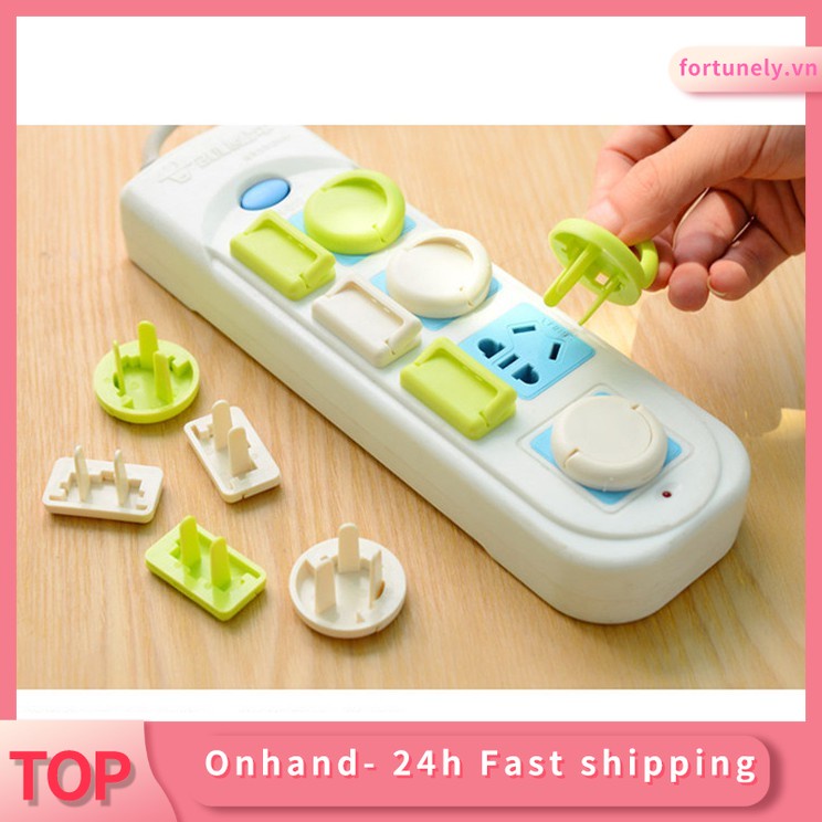 Compact 2-pin/3-pin power socket plug to protect your baby's safety ...