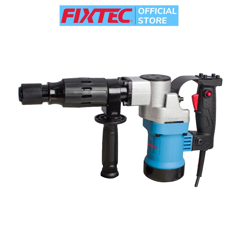 Máy đục bê tông FIXTEC FDH110130 Tặng kèm 02 mũi đục, phá dỡ bê tông dê ...
