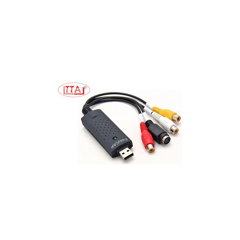 Dây USB EASYCAP lưu lại hình Video vào máy tính | Shopee Việt Nam