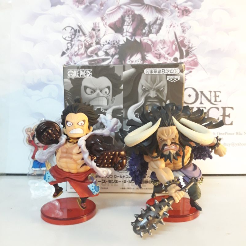 Mô Hình WCF Chính Hãng [New + FullBox Or NoBox] Luffy G4 & Kaido Jump ...