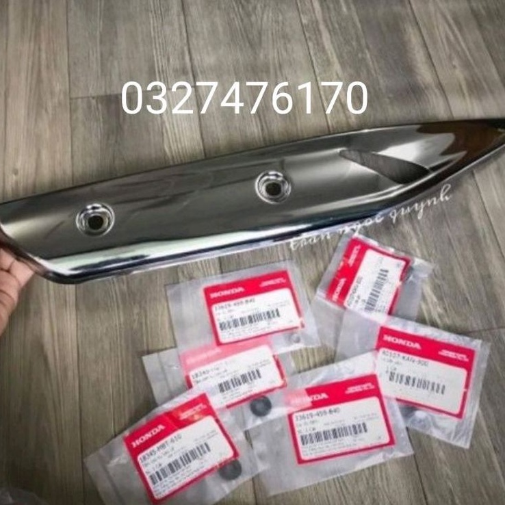 Ốp vĩ che pô ống xã xe FUTURE Mập, Led, WAVE 125i zin | Shopee Việt Nam