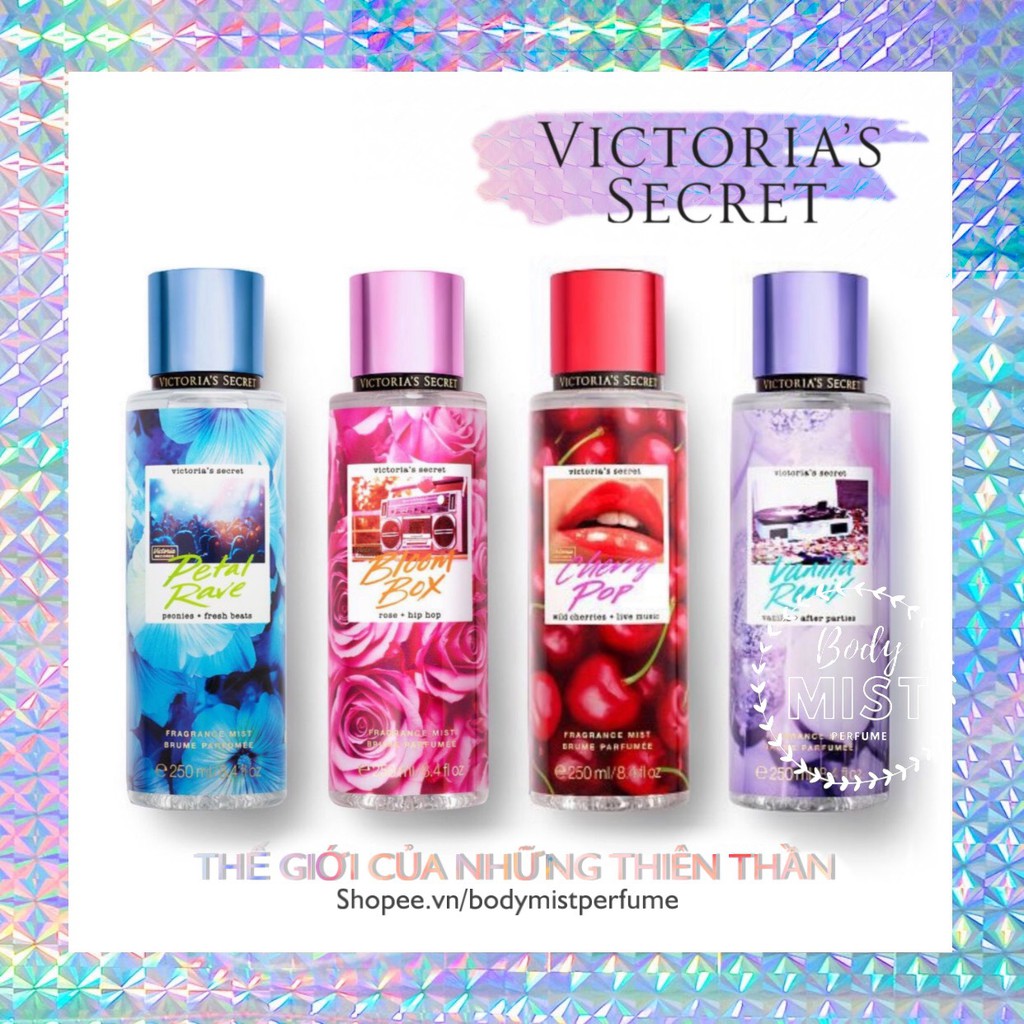𝗕𝗢𝗗𝗬𝗠𝗜𝗦𝗧𝗣𝗘𝗥𝗙𝗨𝗠𝗘⚜️ Xịt Thơm Body Victoria’s Secret Total Remix ...