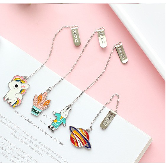 Đánh Dấu trang - Bookmark kim loại hình hoạt hình | Shopee Việt Nam