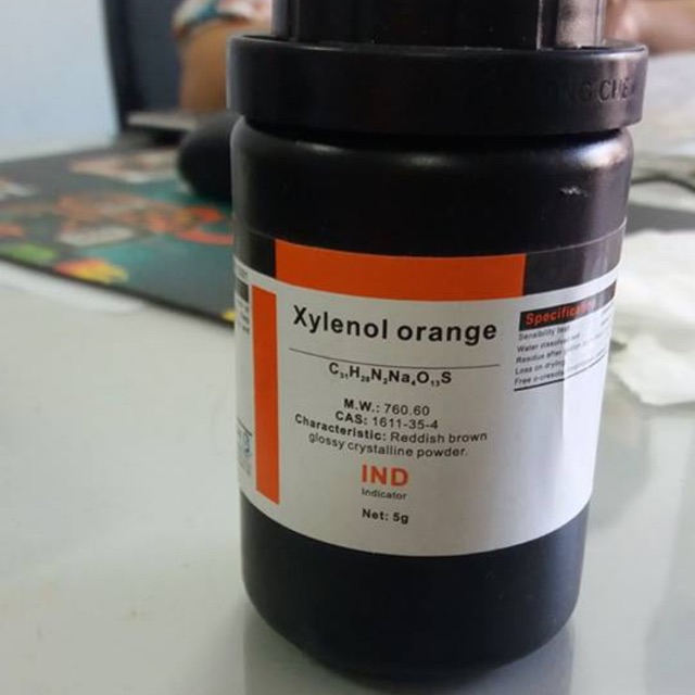 Hoá chất Xylenol cam Xylenol Orange disodium salt CAS 1611-35-4 ...