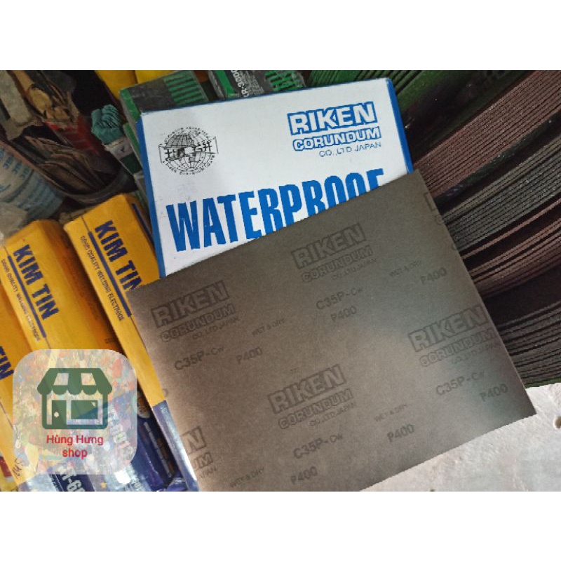 Giấy nhám nước, nhám Nhật Riken TOA 100/150/180/240/280/320/400/600/800/1000 | Shopee Việt Nam