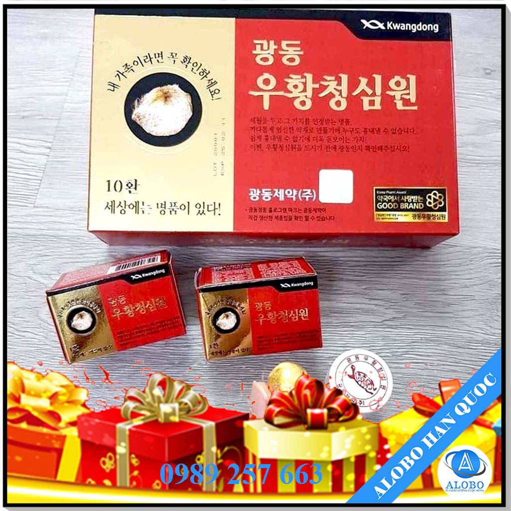An Cung Ngưu Hoàng Hoàn Hàn Quốc Kwang Dong – ALOBO Hàn Quốc | Shopee ...
