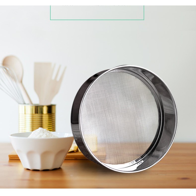 Rây bột INOX 430 [CHẤT LƯỢNG TỐT], 15cm 20cm | Shopee Việt Nam