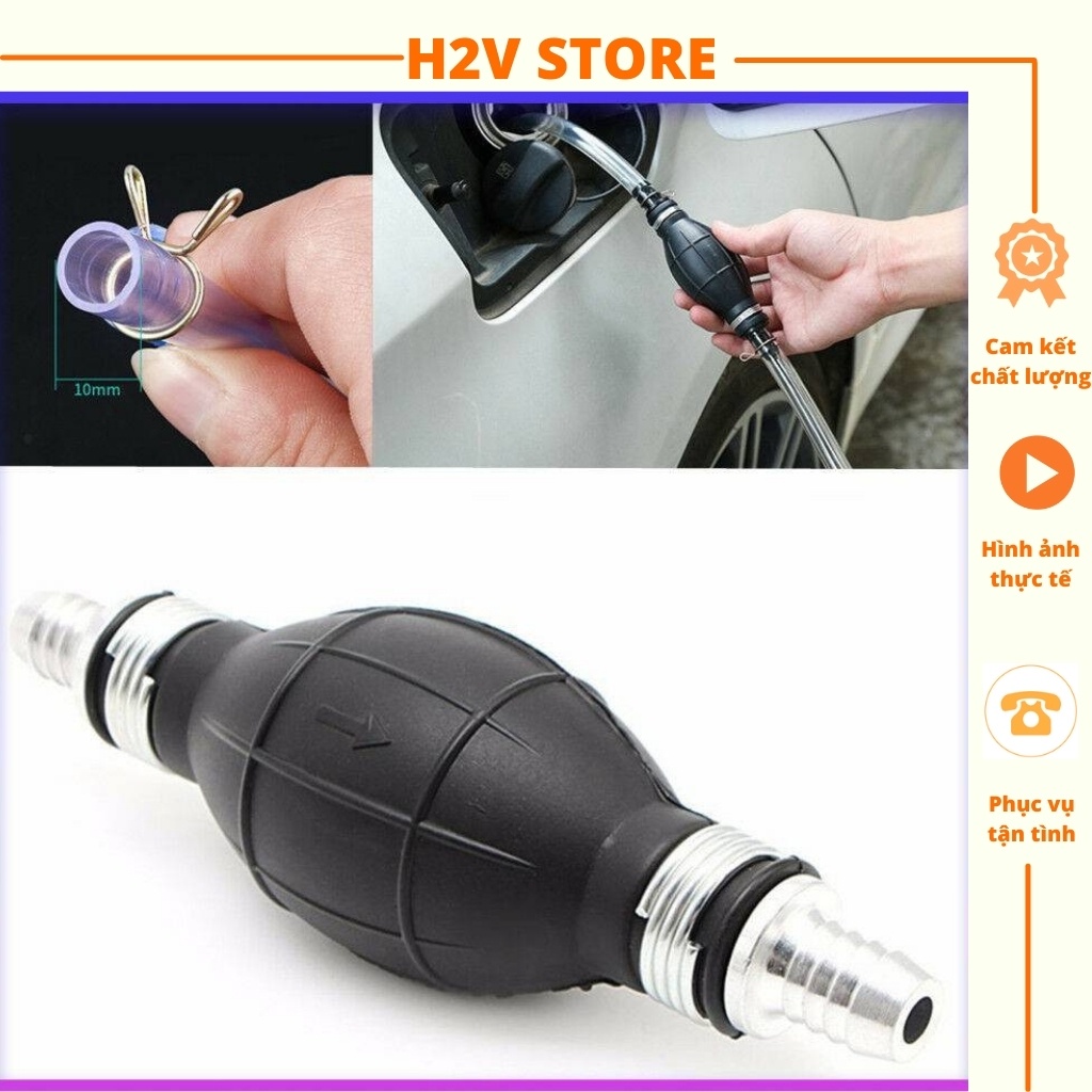 Ống Hút Nướchút Rượudụng Cụ Bơm Hút Chất Lỏng Xăng Dầu Bóp Tay ống