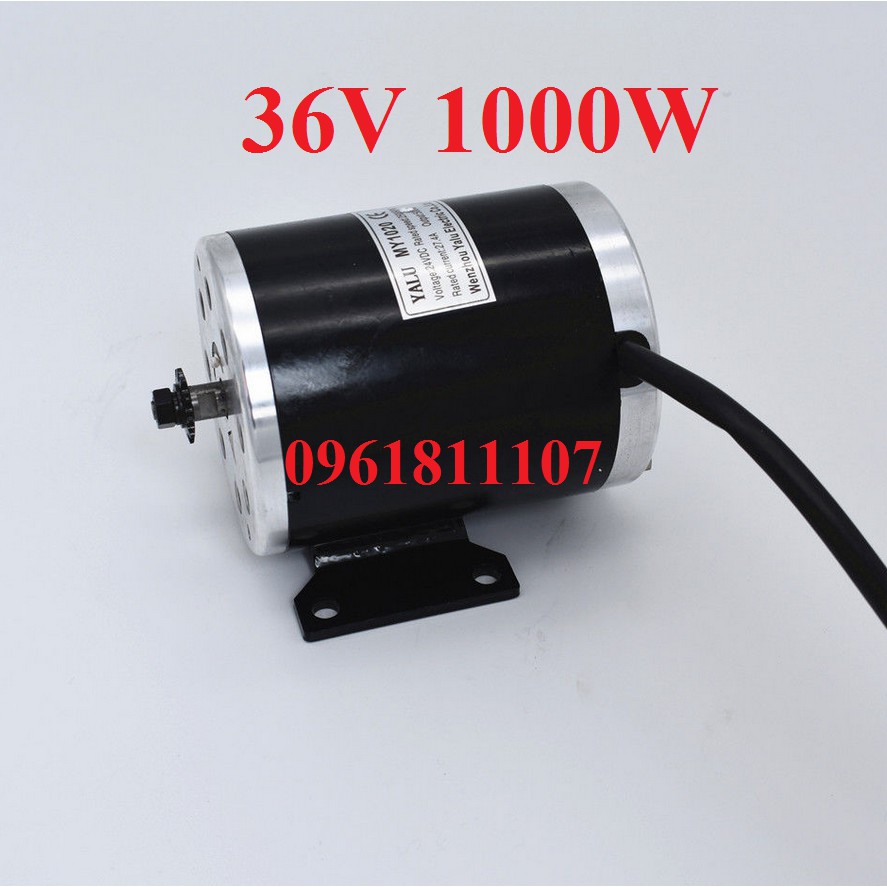 Motor MY1020 36v 1000W cho xe ATV 4 bánh, motor 36V 1000W, motor xe cào ...