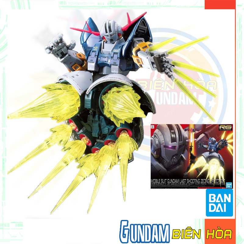 Bộ lắp ráp Gundam RG Last Shooting Zeong Effect Set | Shopee Việt Nam