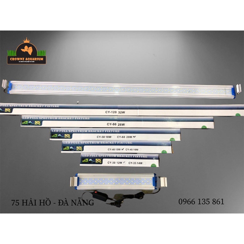 ĐÈN LED THUỶ SINH TRIPLE-H (CY-30~120) (ÁNH SÁNG TRẮNG XANH) | Shopee ...