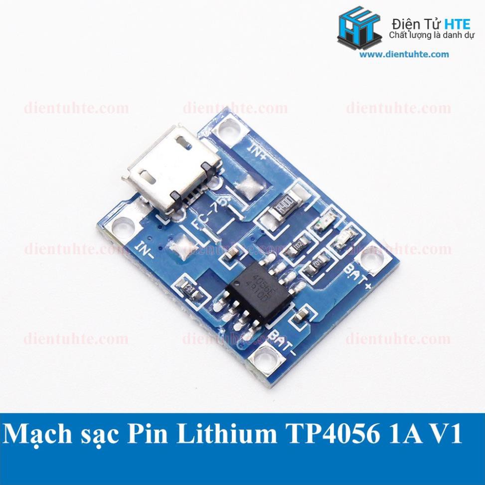 Mạch sạc Pin Lithium TP4056 1A V1 | Shopee Việt Nam