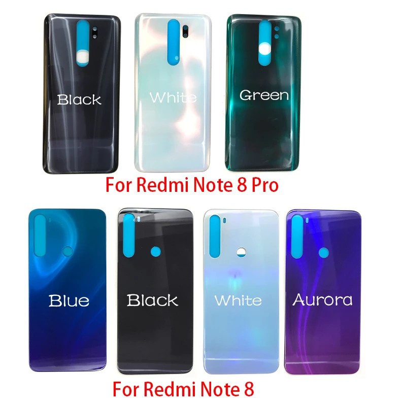 Dành Cho Xiaomi Redmi Note 8 / Note 8 Pro Pin Mặt Sau Kính Bảng Điều ...