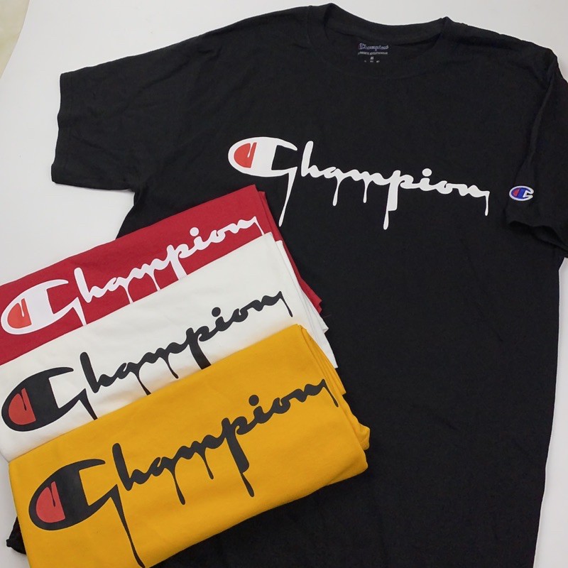 [CHAMPION CHÍNH HÃNG] Áo Thun Champion Tagless Drip Logo unisex - 100% ...