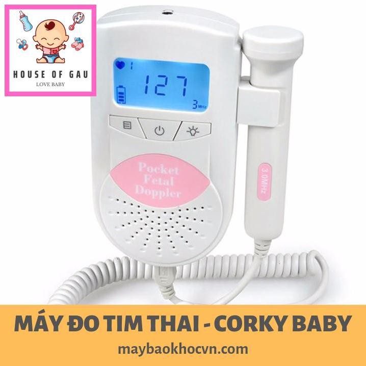 [HOUSE OF GAU] Máy siêu âm nghe tim thai nhi Corky baby siêu nhạy ...