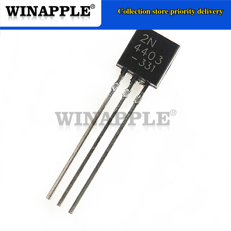 100 CÁI 2N4401 4401 2N4403 4403 TO-92 triode Transistor Còn hàng ...