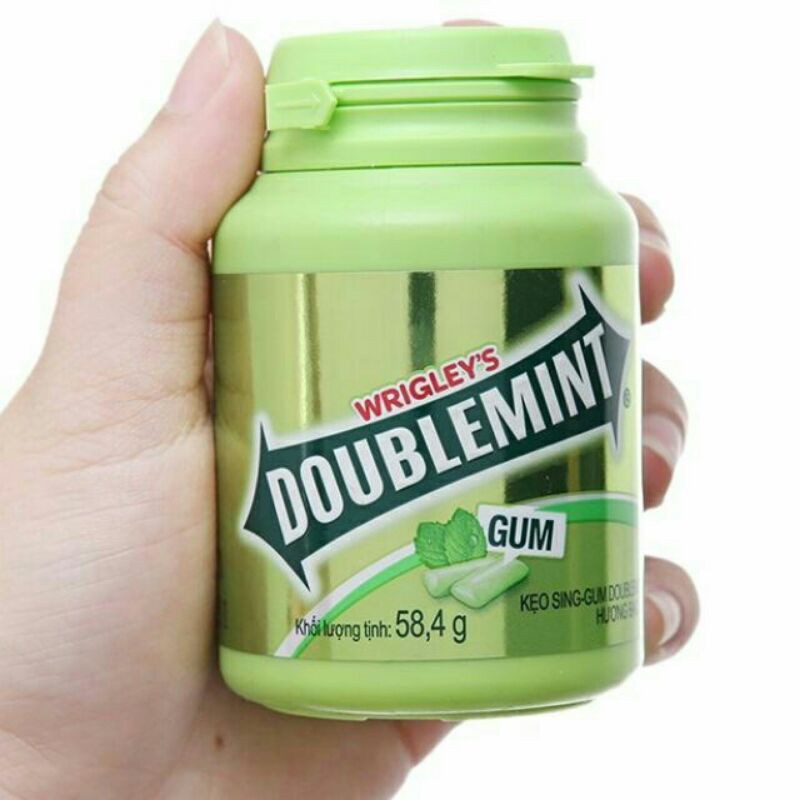 Kẹo Gum DOUBLEMINT Chai 58,4G | Shopee Việt Nam