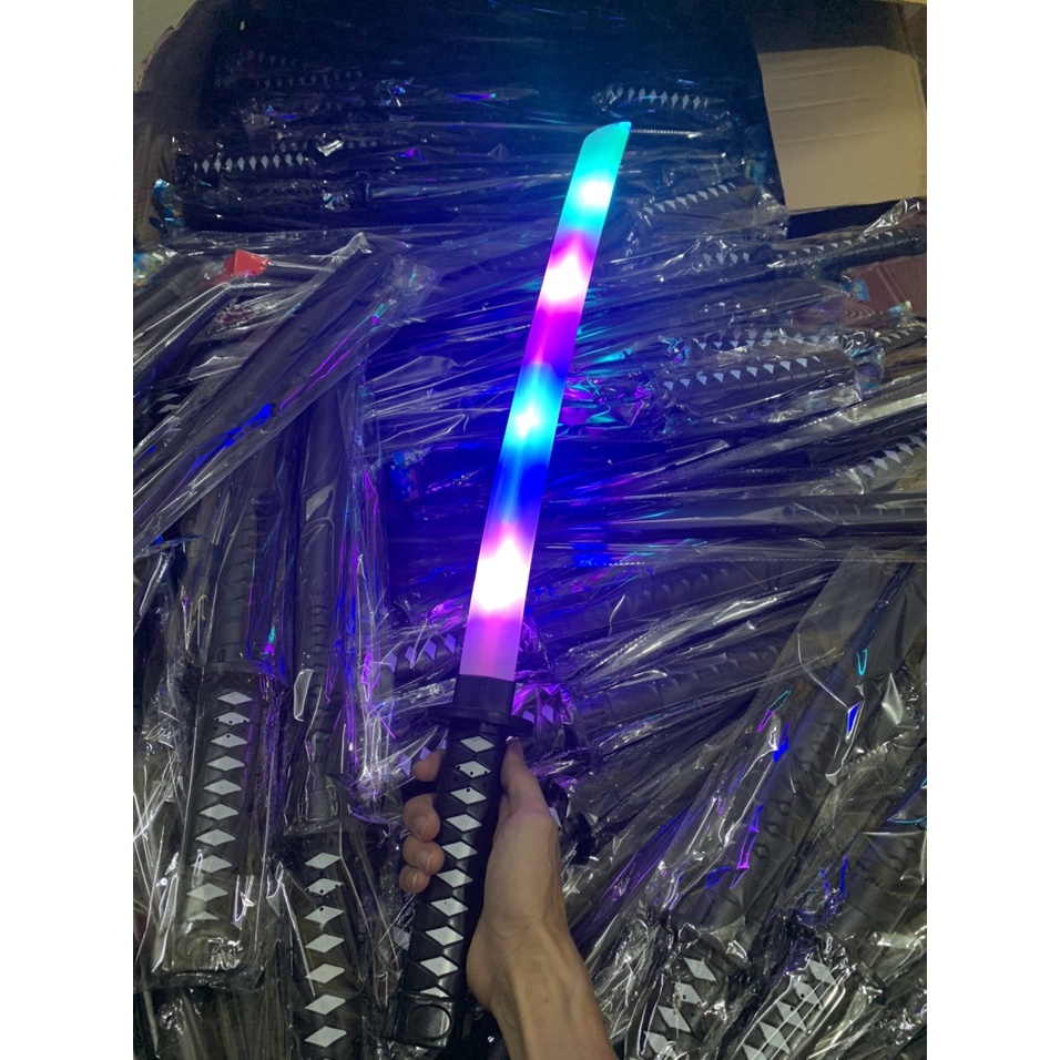 Đồ chơi Kiếm phát sáng, Katana phát sáng có dèn led và âm thanh tặng ...