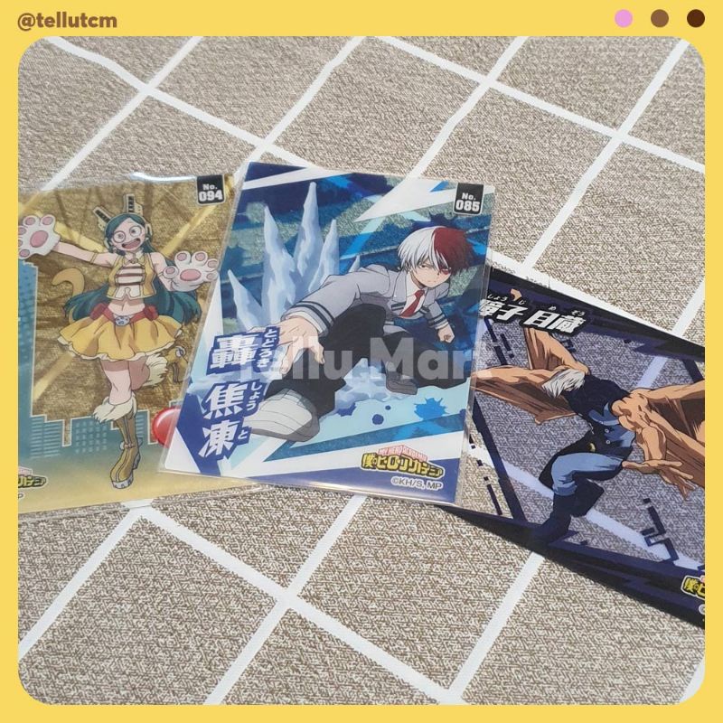 Thẻ Bài Clear Card Shoto Todoroki MHA My Hero Academia Chính Hãng ...