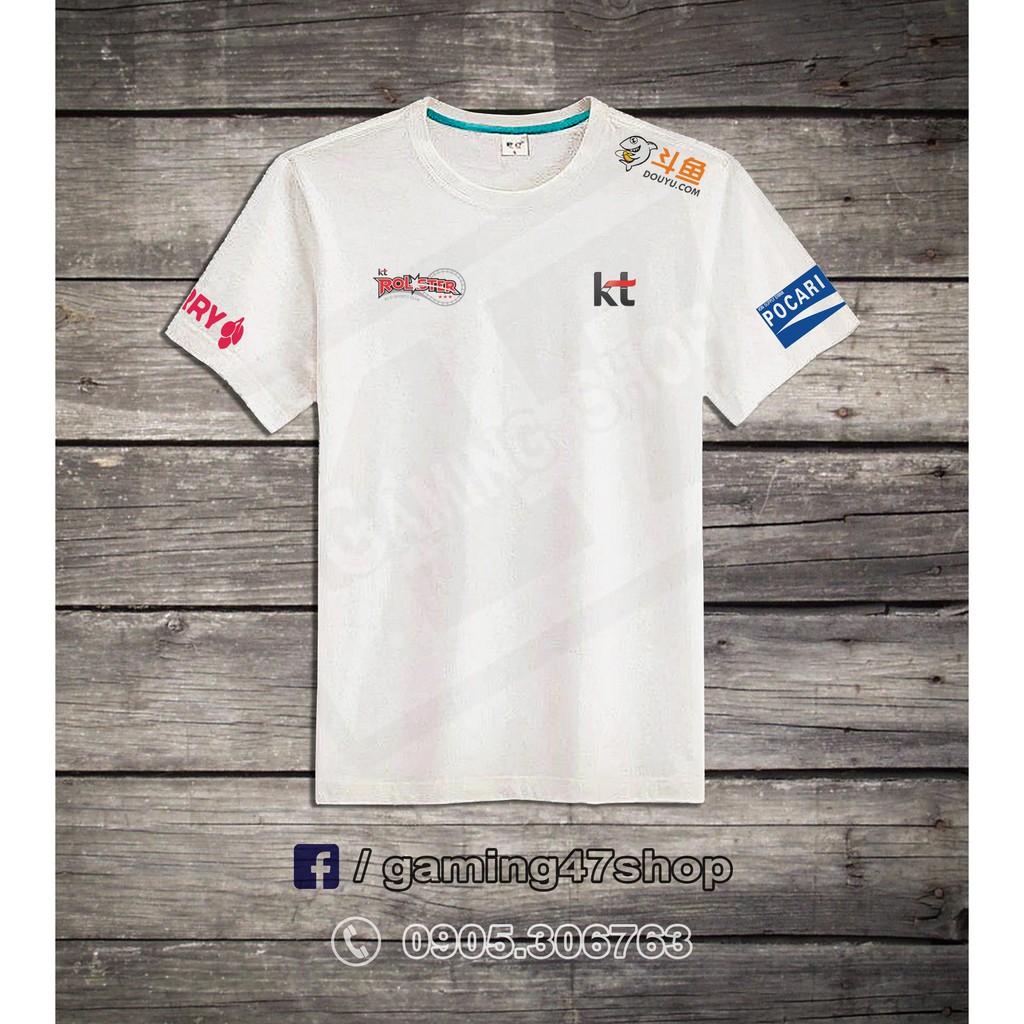 Áo thun Liên Minh Huyền Thoại - LOL - Team KT Rolster | Shopee Việt Nam