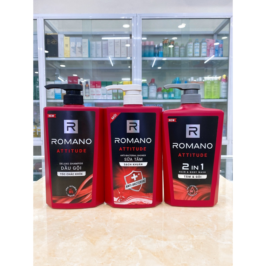 Dầu Gội - Sữa Tắm Attitude Romano 650G Chính Hãng Công Ty | Shopee Việt Nam