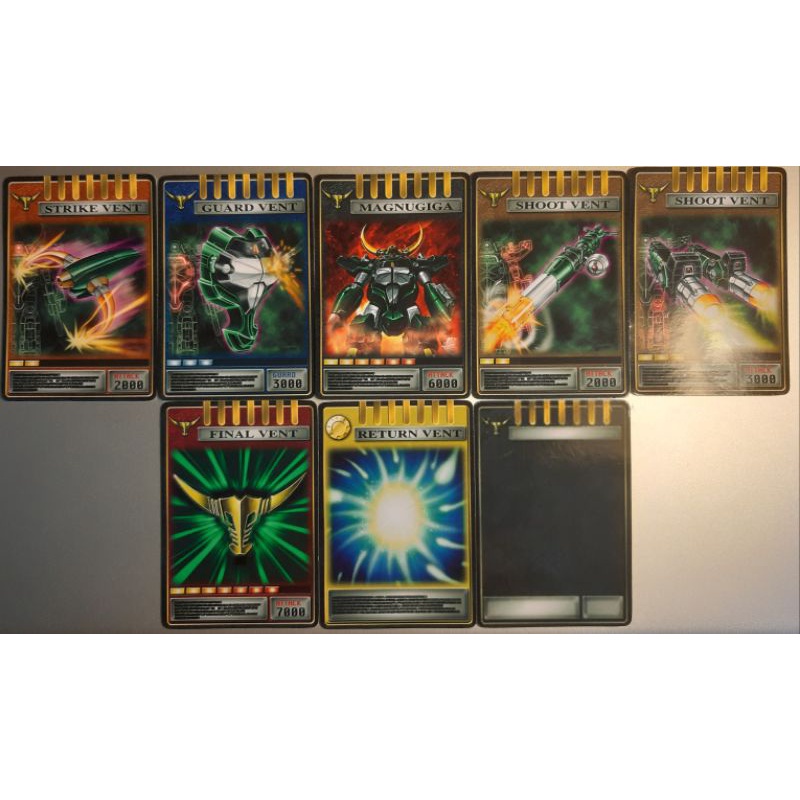 THẺ KAMENRIDER] Combo 8 thẻ bài Advent Card nhựa của Kamenrider Zolda ...