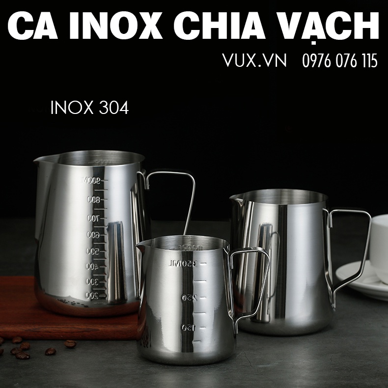 Ca INOX 304 Nấu Sáp Nến, Pha Café 350ML, 600ML, và 900ML | Shopee Việt Nam