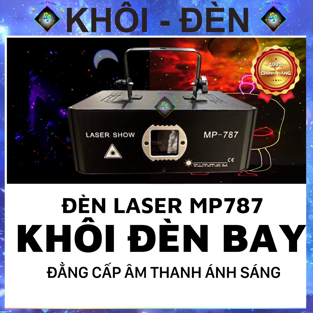 Đèn Laser Bay Phòng MP 787 Dùng Cho Phòng Karaoke Sân Khấu Đèn Con Vịt ...