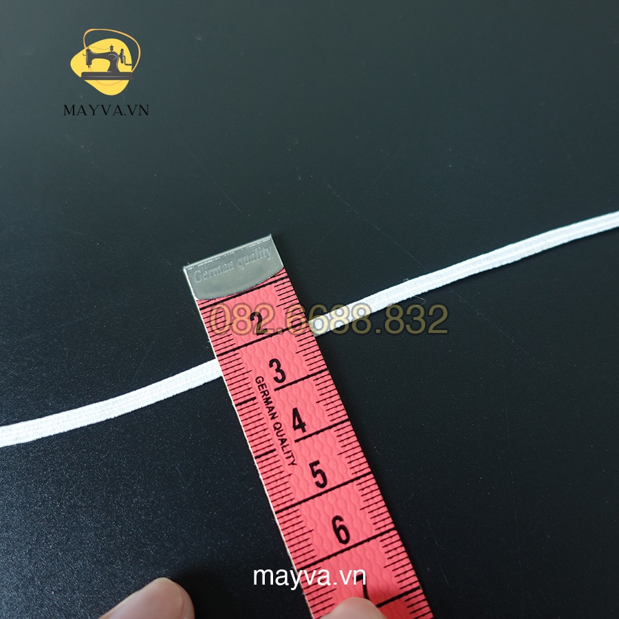 5 Mét Dây thun quần, dây chun quần 3ly 5ly 1cm 2cm 2.5cm 3cm 3.5cm 4cm 5cm - phụ liệu may mặc ...