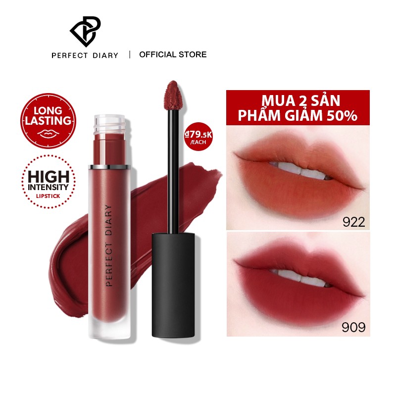 [Beman123] Son Kem Perfect Diary Màu Lì Tông Màu Cổ Điển Lâu Trôi 3g ...