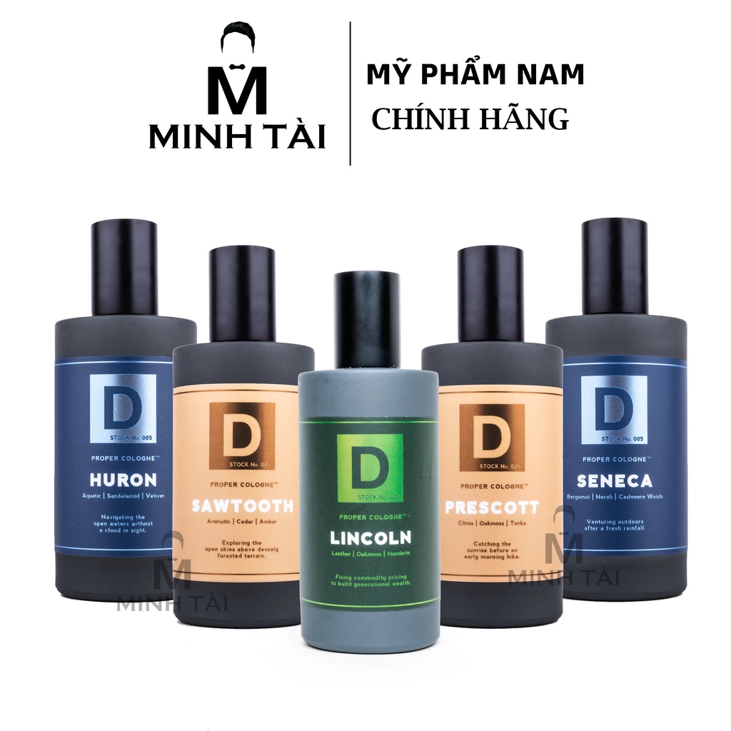 Nước Hoa Nam Cao Cấp DUKE CANNON Proper Cologne 50ml | Shopee Việt Nam