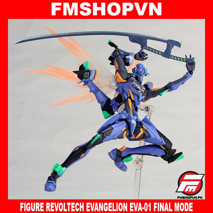 FIGURE REVOLTECH EVANGELION EVA-01 FINAL MODE BL MÔ HÌNH NHÂN VẬT ANIME ...
