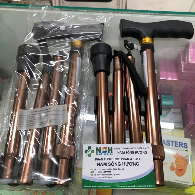 Gậy Chống trượt ba toong, Batoong gậy Gấp 4 Khúc Lucass | Shopee Việt Nam