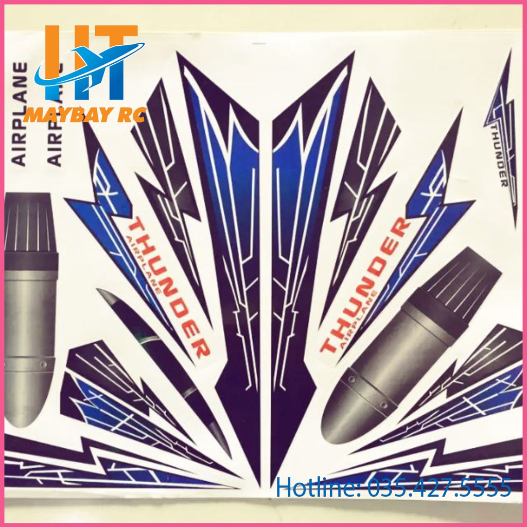 Decal trang trí cho máy bay mô hình | Shopee Việt Nam