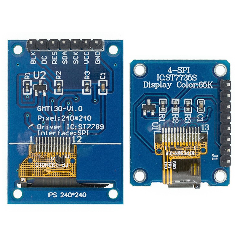 Mô Đun Màn Hình Lcd Tft 0 96 1 3 1 44 1 77 1 8 2 0 2 4 2 8 Inch Ips 7p