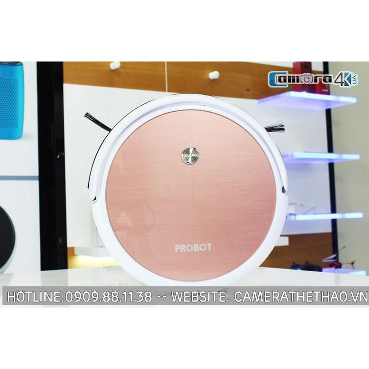 Robot Hút Bụi Lau Nhà Thông Minh Thế Hệ Mới Probot Nelson A3 Màu Hồng | Shopee Việt Nam