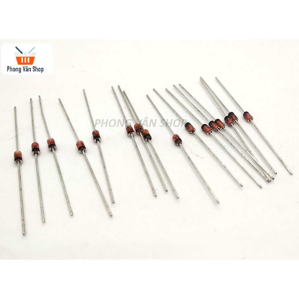 30 Điốt Diode Zener 1w các loại 3.3v 5.1v 6.8v 8.2v 9.1v 12v 18v 24v | Shopee Việt Nam