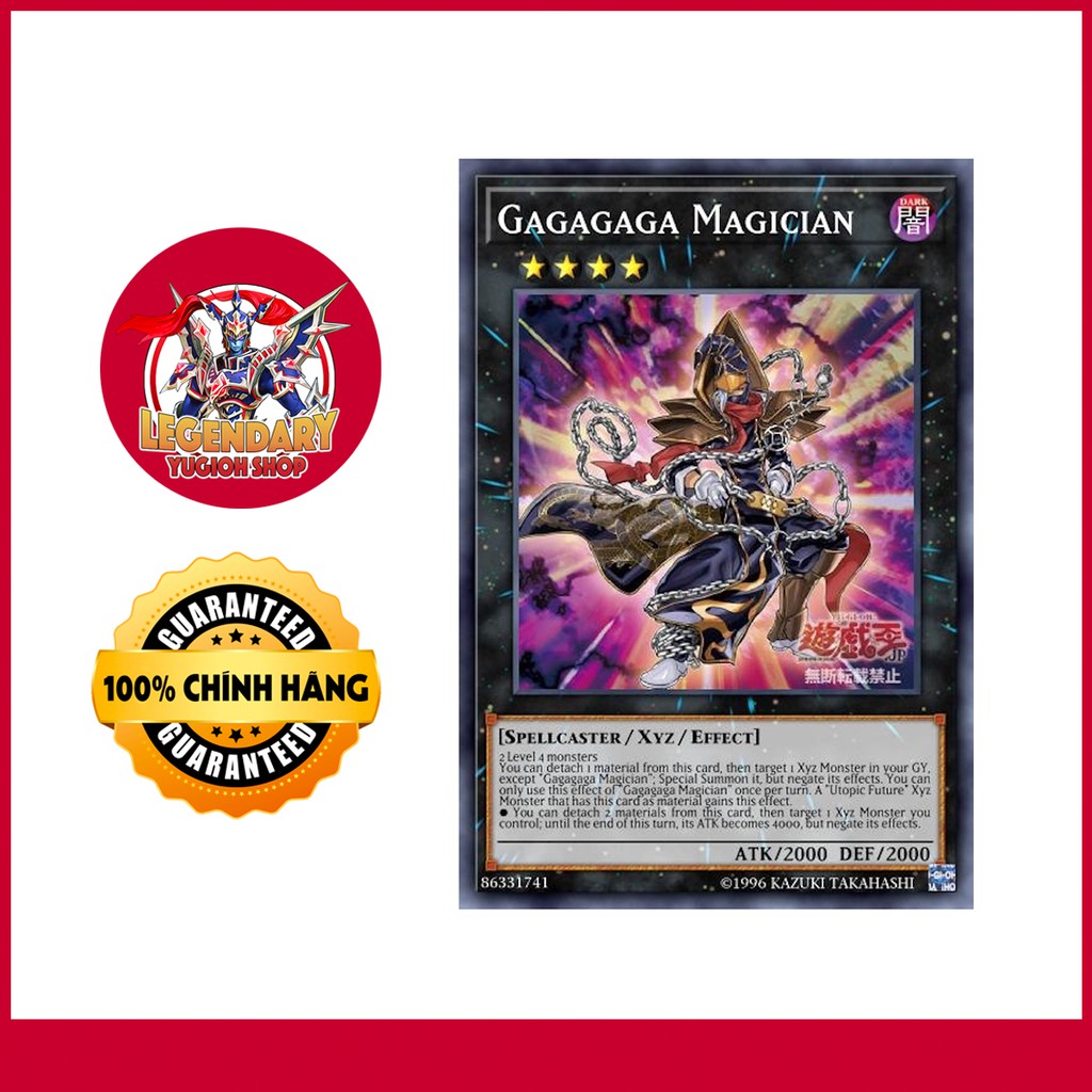 [Thẻ Bài Yugioh Chính Hãng] Gagagaga Magician | Shopee Việt Nam