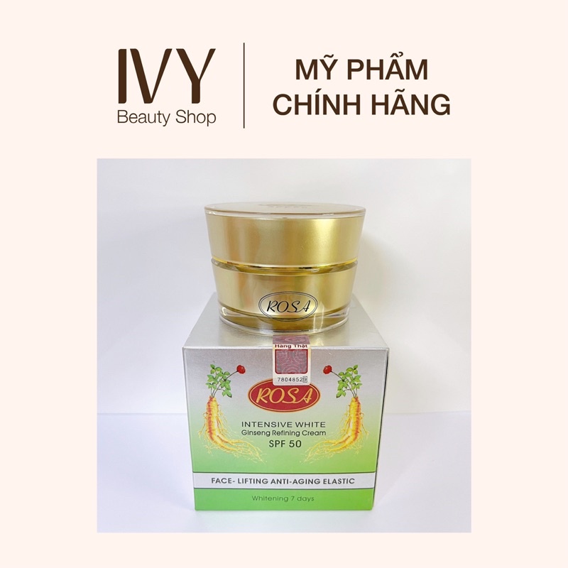 Kem Rosa Nhân Sâm Đỏ Trắng Da, Chống Lão Hoá (HÀNG CÓ TEM CÔNG TY ...