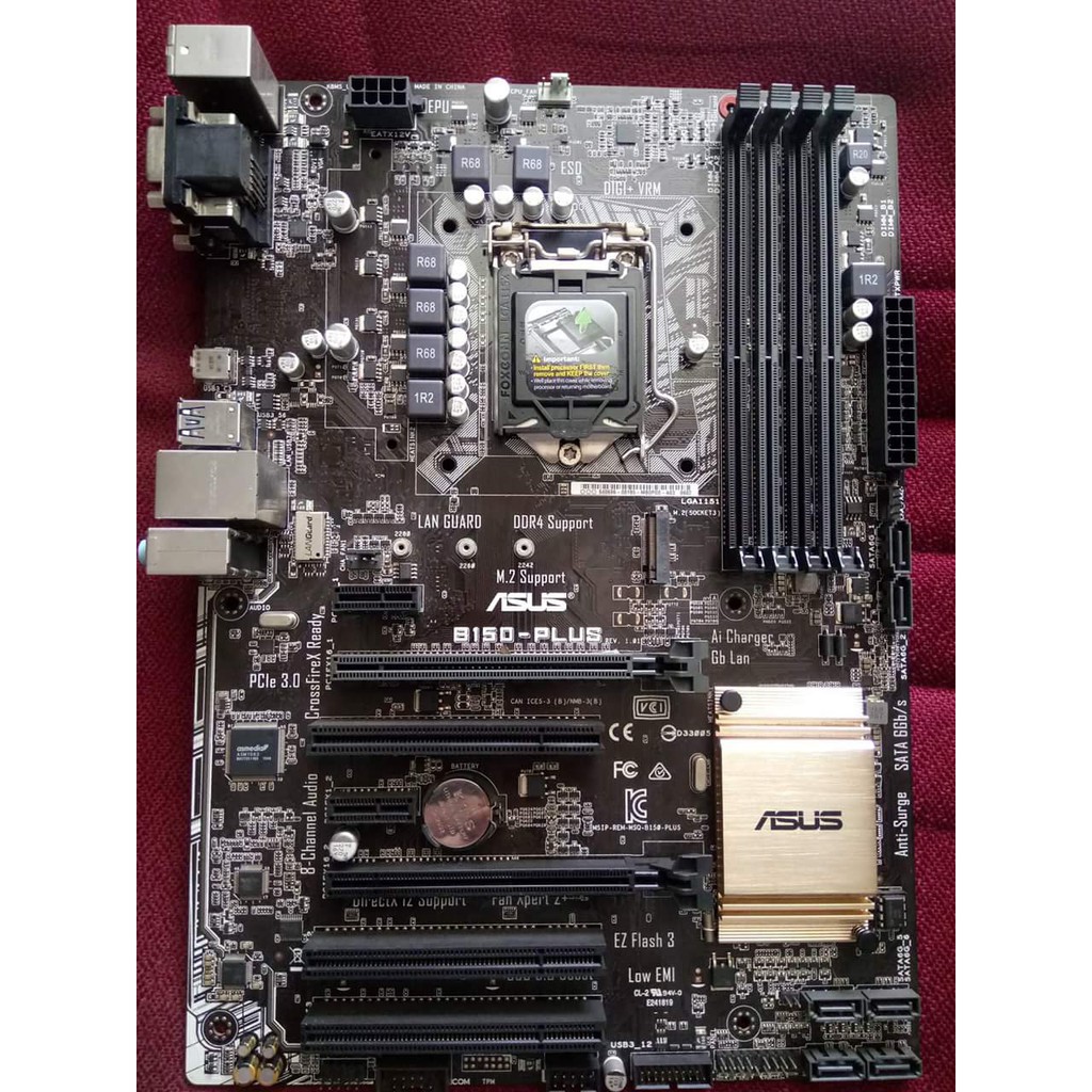 MAINBOARD ASUS B150 PLUS DDR4 Chính Hãng | Shopee Việt Nam