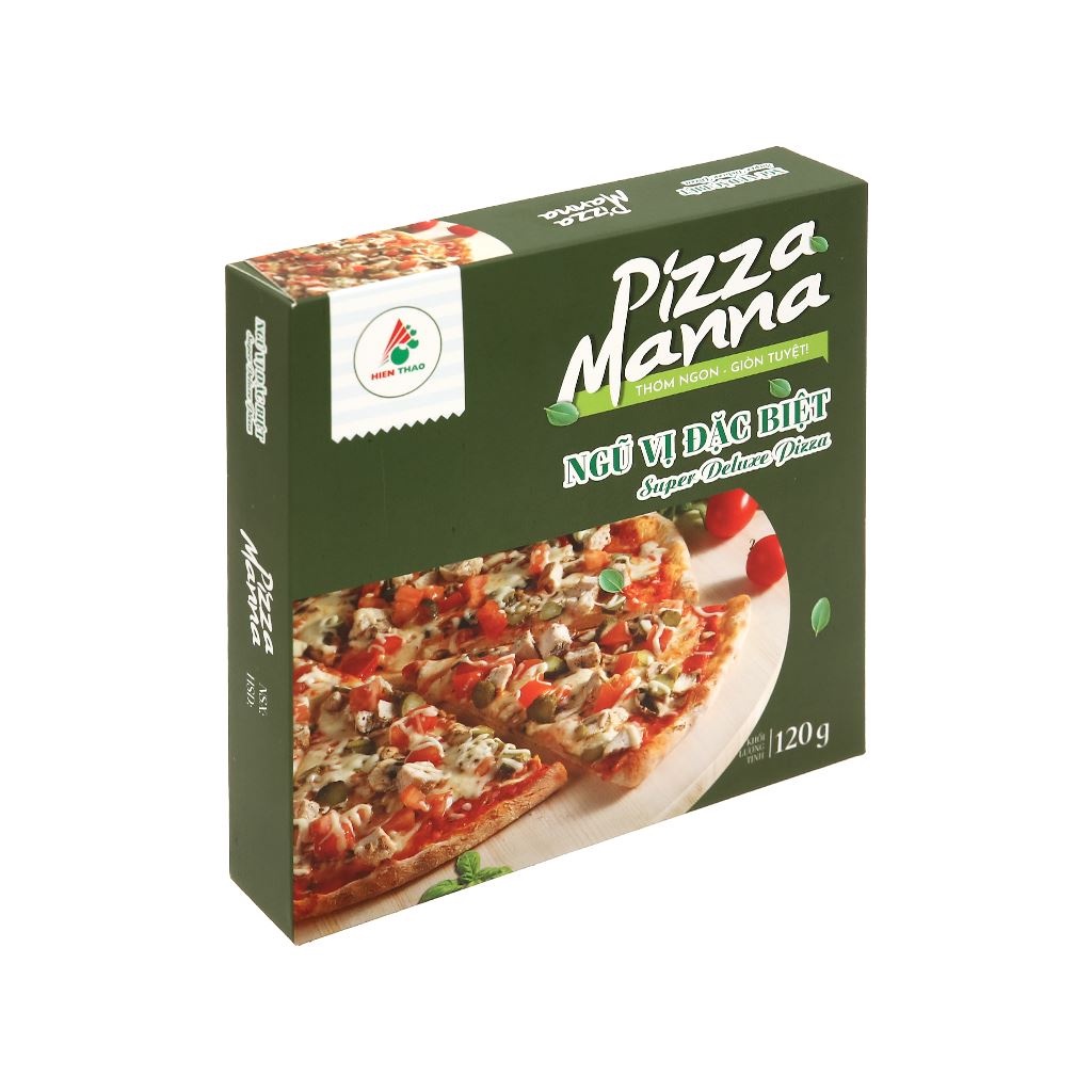 Pizza Manna - nhiều vị béo thơm chuẩn vị hộp 120g chính hãng | Shopee ...